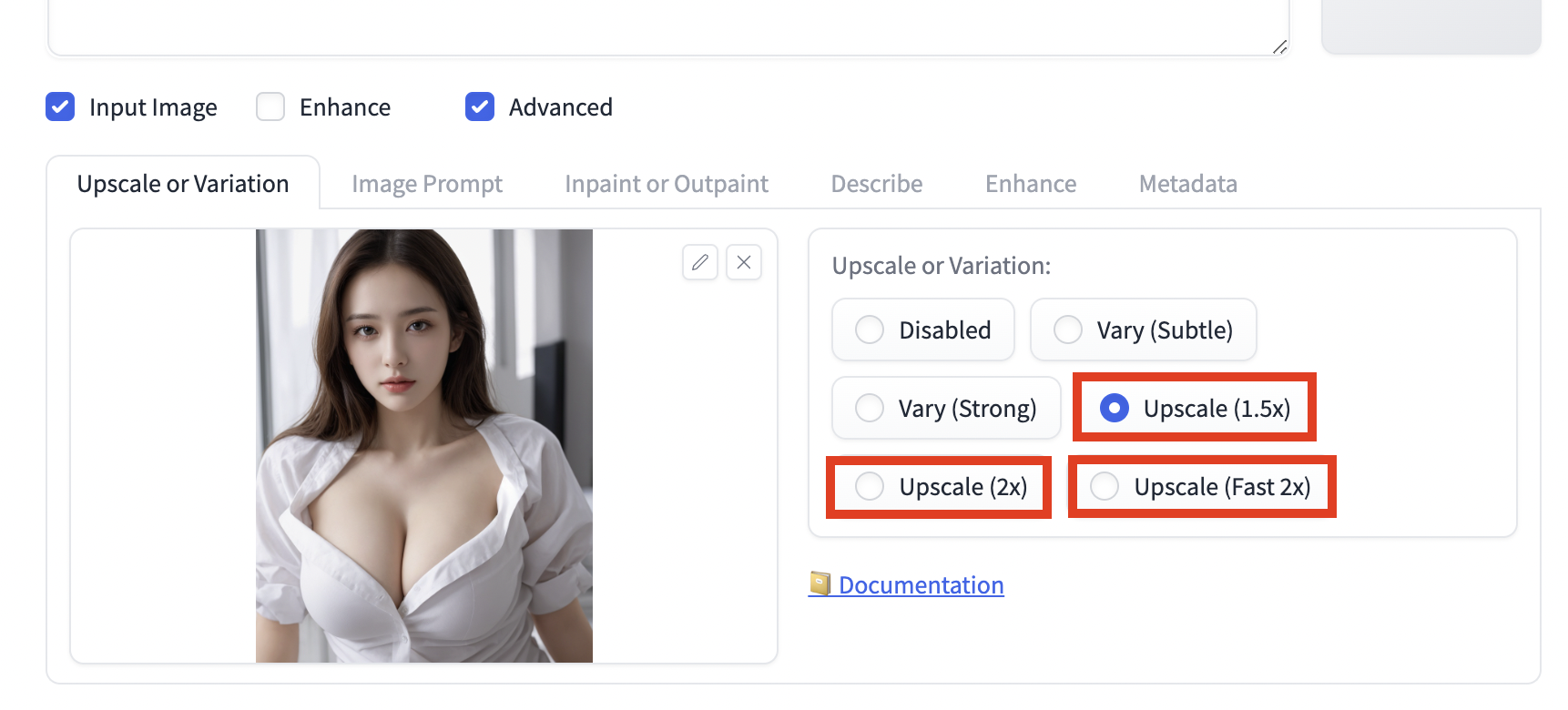 【Fooocus】Upscaleで画像を高画質化する方法